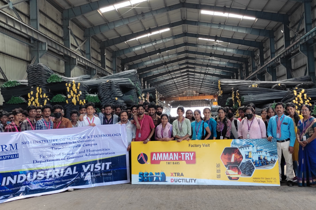 INDUSTRIAL VIST-SRM INSTITUTE OF SCIENCE & TECHNOLOGY -TRICHY(22nd ...